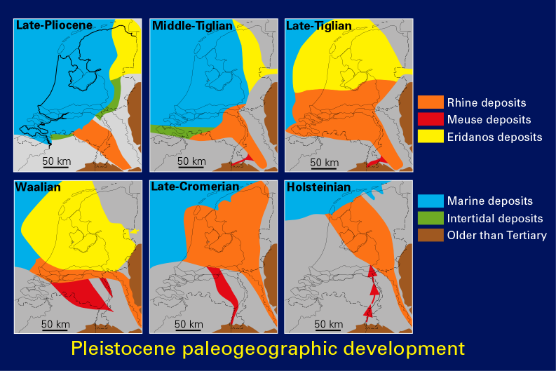 Het geologische tijdperk Pleistoceen